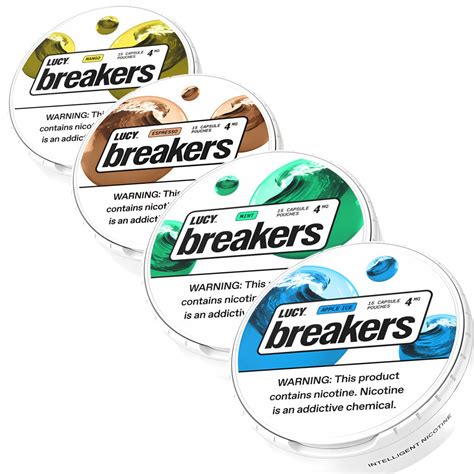 Lucy Breakers Nicotine Pouches 4mg Pack Of 5 Empire Smoke Distributors