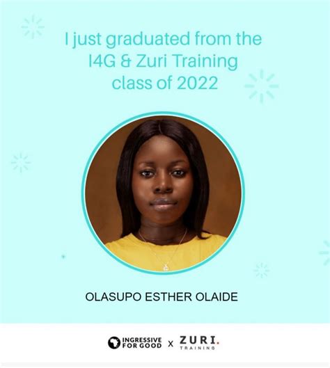Esther Olaide Olasupo On Linkedin 14gxzuri Zuritraining Frontenddeveloper Tech