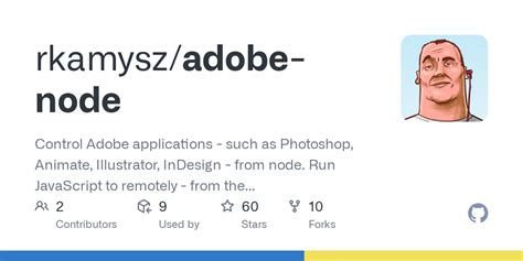 Github Rkamysz Adobe Node Control Adobe Applications Such As Photoshop Animate