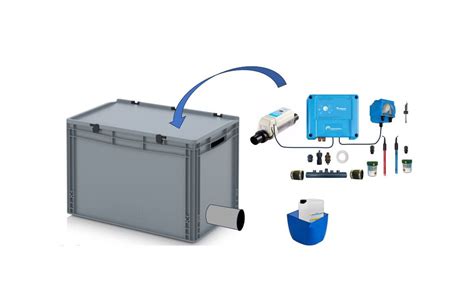 Hs Zoutelektrolyse En Ph Regeling In Box Voor Opbouw Zwembaden Met App