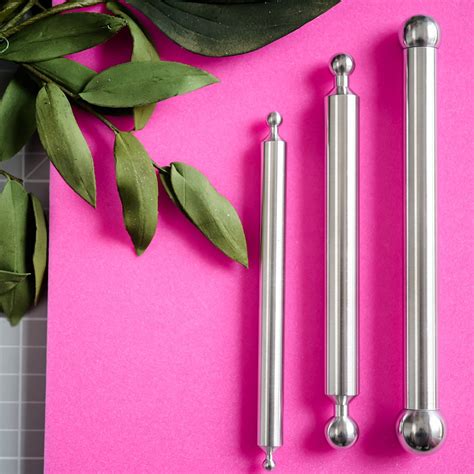 New Cel Pin Frill Stick Tools Set Of 2 For Sugarcraft — Suzanne Esper Cake School