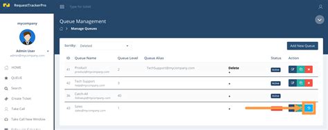 Edit Delete Or Restore A Queue Request Tracker Pro