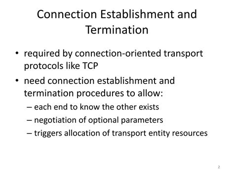 PPT TCP Connection Establishment Termination Procedures States And Solutions PowerPoint