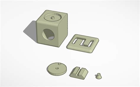 3d Design Fidget Cube Tinkercad