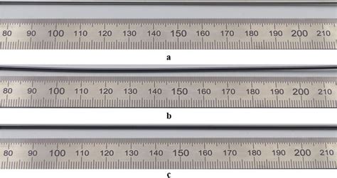 Photographs Of The Characteristic Segments Of The Analysed Nitinol Wire Download Scientific