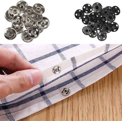Sew On Snap Press Button Hook And Eye Closure For Skirts Dresses Bras Crafts