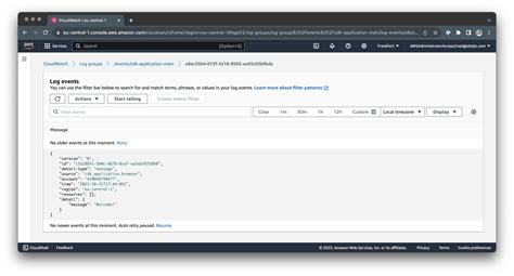 aws cdk amazon eventbridge and cloudwatch logs sebastian müller