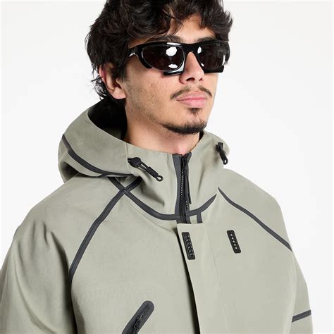 Якета Nike Tech Mens Storm Fit Hooded Rain Jacket Light Army Black