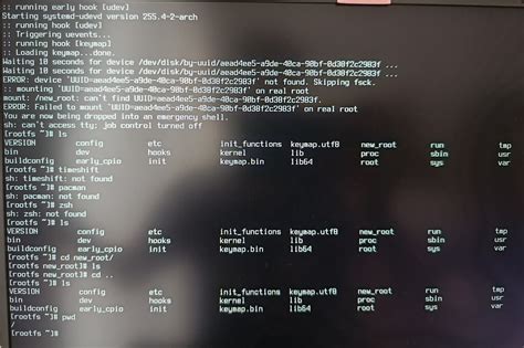 Unable To Mount On Partition After Update Kernel Boot Graphics And Hardware Endeavouros