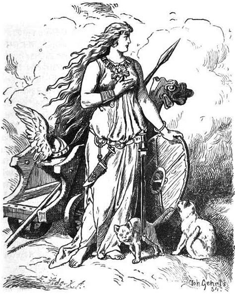 Norse Goddess Spotlight Who Is Freyja HubPages