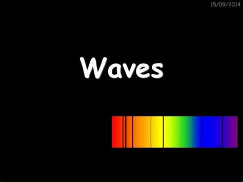 PPT Waves PowerPoint Presentation Free Download ID