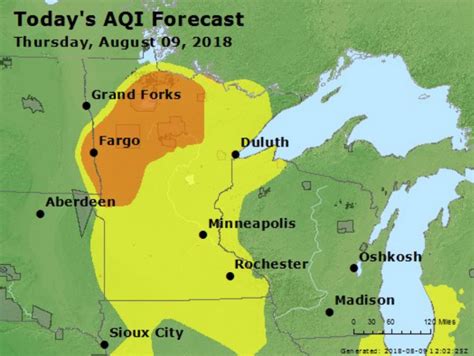 Smoke From Intense Canadian Wildfires Moving Through Minnesota Bring