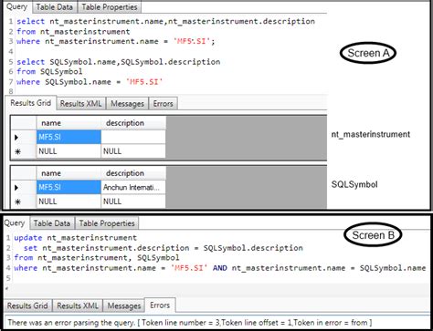 Sql Error With Updating One Table Column With Reference Of Two Tables Stack Overflow
