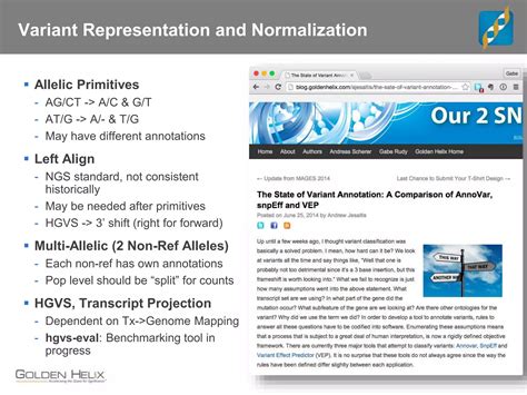 Functional Genomics Variant Annotation And Interpretation Tools And Public Data PPT