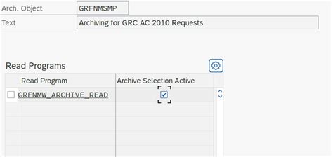 Data Archiving In Sap Grc Access Control And Proce Sap Community
