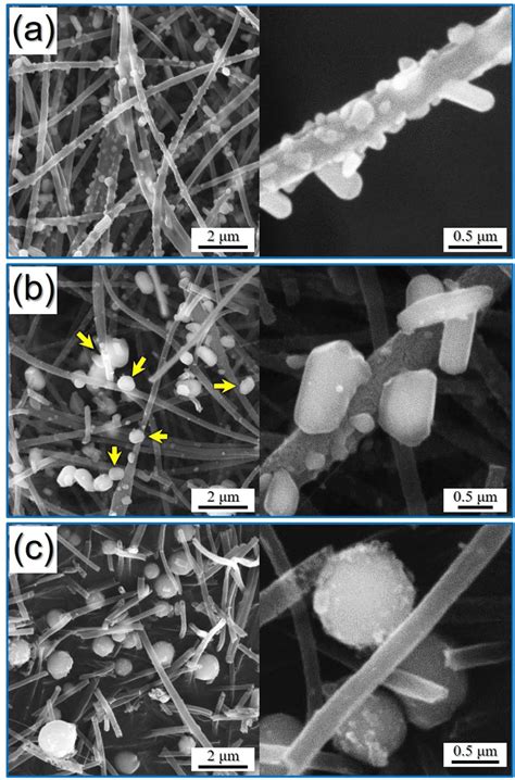 Morphologies Of The FeSe Carbon Composite Nanofibers Obtained After Download Scientific Diagram