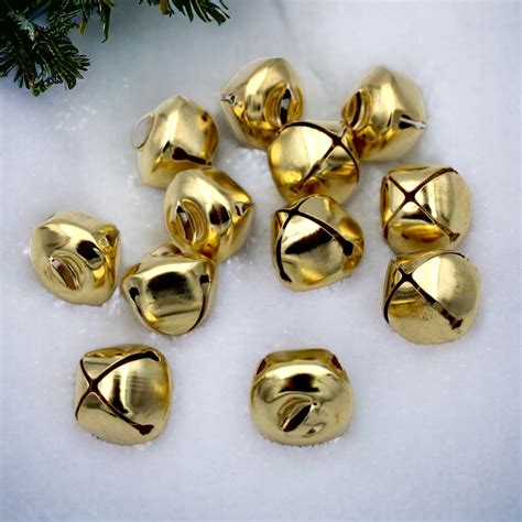 Σετ Χριστουγεννιάτικα Κουδούνια Χρυσά 12τμχ 1epx1088 Maniac