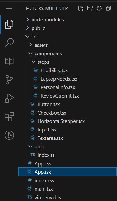 How To Build Multi Step Form With Progress Stepper In React