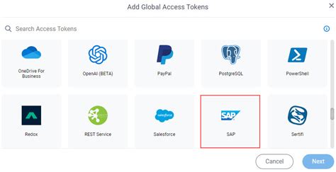 Access Token For Sap