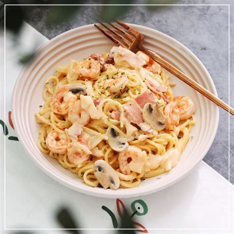 매콤 새우 베이컨 크림파스타 만들기 크림 스파게티 재료 우유 크림 소스 만드는법 네이버 블로그