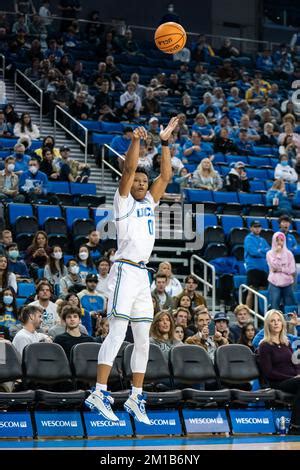 Ucla Guard Jaylen Clark 0 Shoots A Three Point Basket During The