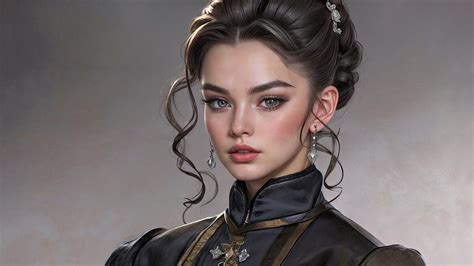 Портрет девушки в черном платье · бесплатная фотография от Danastr картинки и обои на рабочий стол