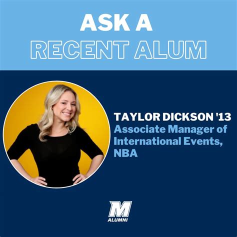 Ask A Recent Alum Series Part 4 Featuring Taylor Dickson 13