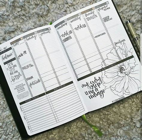 Passion Planner Printable Printable Calendars At A Glance