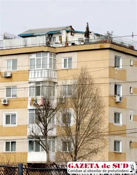 Casa Cu Leagăn și Grătar în Curte Dar Pe Acoperișul Unui Bloc Dan
