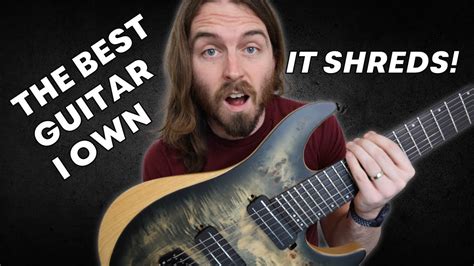 7 String Guitar Review Schecter Reaper 7 Multiscale Just The Tone