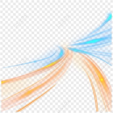 Abstract Motion Blur Light Effect Blue Orange Gradienteffectssports Png Picture And Clipart