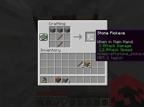 Master The Art Of Crafting And Learn How To Make A Stone Pickaxe In Minecraft The Portable Gaming