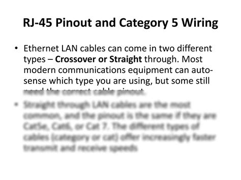 Solution Ethernet Layer 1 Wiring Speed And Studypool