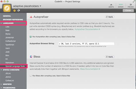 Using Codekit 2 Autoprefixer With Compass Zell Liew