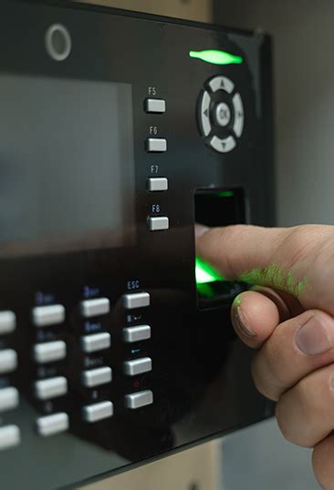 Using Biometrics In Industrial Control Systems Rowse Automation