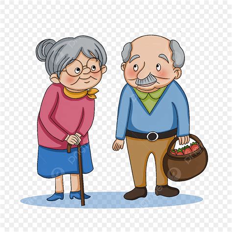 Senior Citizens Clipart Seniors On Beach Stock Vector Illustration And