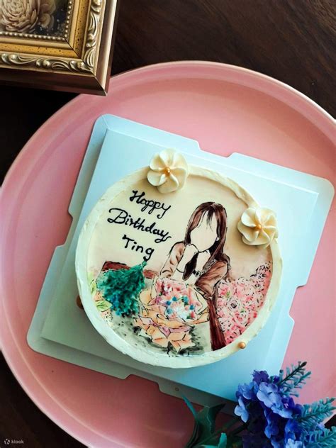 타이베이 스타일링 케이크 Diy 애프터눈 티 스타일 튜토리얼 치즈 아웃라이닝 스타일링 크림 퐁당 핸드 페인팅 크림 데코레이션 클룩 Klook 한국