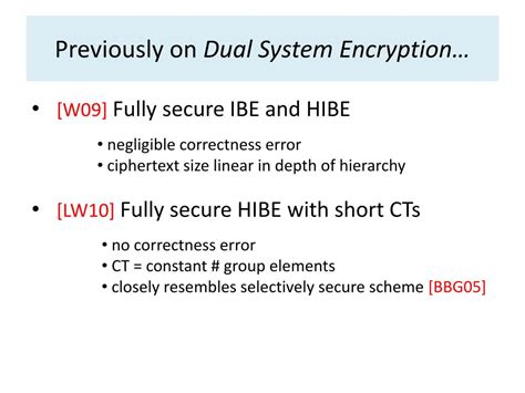 Ppt Fully Secure Functional Encryption Attribute Based Encryption