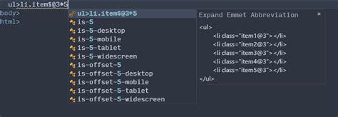 Syntax Isnt Working In Emmet 20 · Issue 30078 · Microsoftvscode