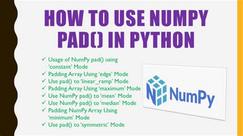 How To Use Numpy Pad In Python Spark By Examples