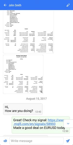 Messages Metatrader 5 For Android Metatrader 5 Android Help