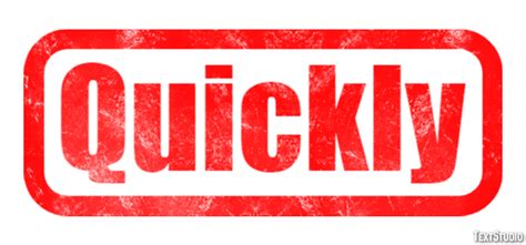 Quickly Text Effect And Logo Design Word