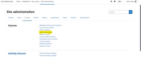 How To Create A New Course In Moodle CmsGalaxy