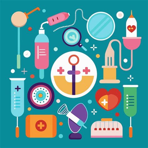 Contraception Methods Illustrated Of Tools Devices And Hormonal Birth