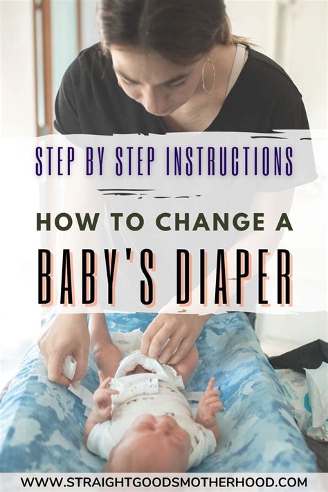 Step By Step Instructions On The Best Way To Change A Diaper So Easy Anyone Can Do It Newborn