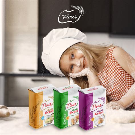 Flour Packaging Design Behance Flour Packaging Design Behance