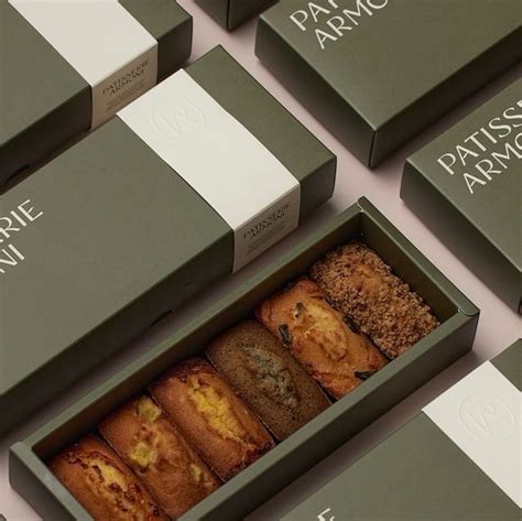 Luxurious Modern Creative Sweet Elegant Minimalist Dessert Packaging