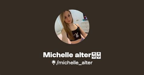 Michelle Alter🏳️‍⚧️ Instagram Tiktok Linktree