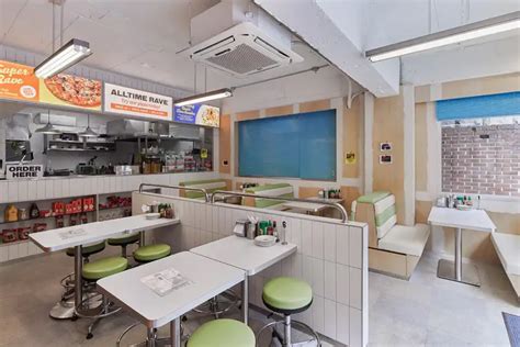미국 레트로 22평 피자집 인테리어 용산구 청파동