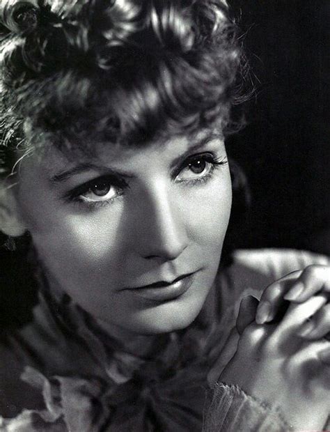 Greta Garbo Promotiefoto Voor Film Anna Karenina 1935 Greta Garbo